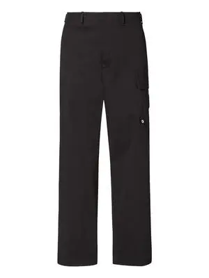 Fendi Cargo Pants With Logo - Black