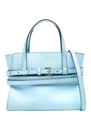 Moschino Buckle-strap Tote - Blue