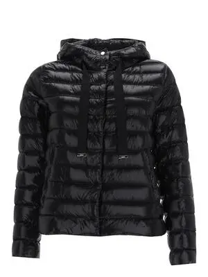 Herno Hooded Down Jacket - Black