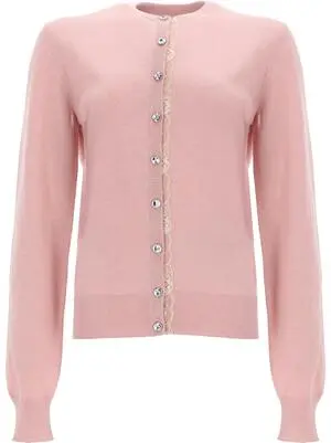 Dolce & Gabbana Cashmere Cardigan - Pink