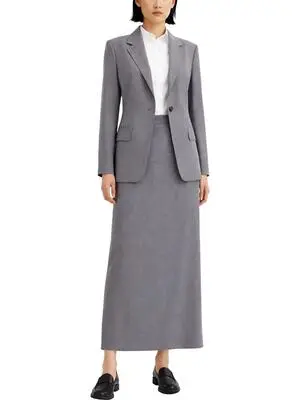 Max Mara Single-breasted Blazer - Grey