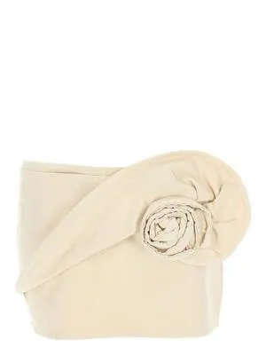 Magda Butrym Denim Miniskirt - Beige