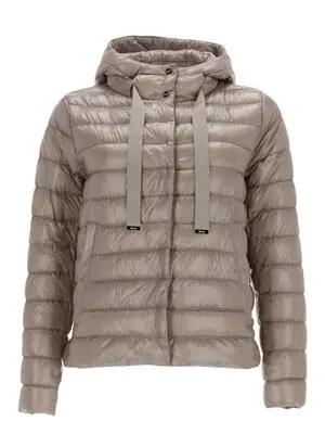 Herno Down Hooded Jacket - Dove