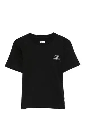 C.P. COMPANY T-shirt With Logo - Black
