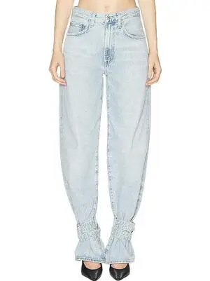 AGOLDE AGOLDE Cinched Hem Loose Taper Jeans Custom