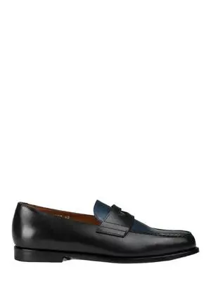 DOUCAL'S Leather Loafers - Black