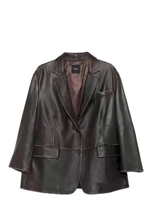 Max Mara Wkdpila Chest-pocket Jacket - Brown