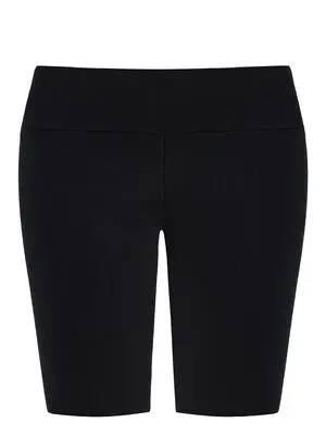 TOTEME Knit Biker Shorts - Black