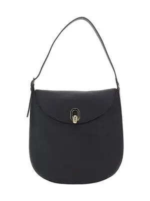 Savette Large Tondo Shoulder Bag - Black