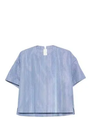 Sacai Striped Shirt - Blue