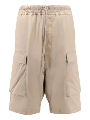 RICK OWENS RICK OWENS Certified Cotton Cargo Shorts