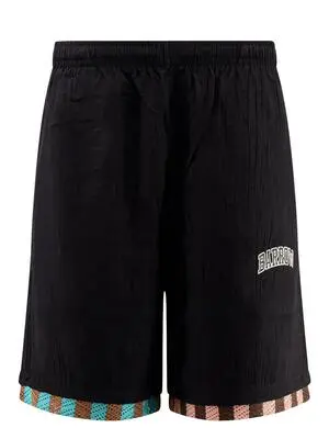 BARROW Viscose Blend Bermuda Shorts - Black