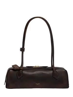 Alaïa Le Teckel Leather Shoulder Bag - Brown