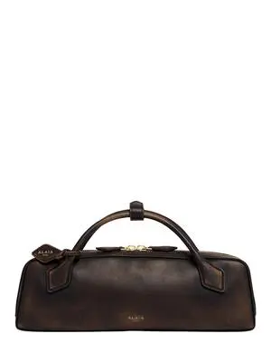 Alaïa Teckel Leather Handbag - Brown