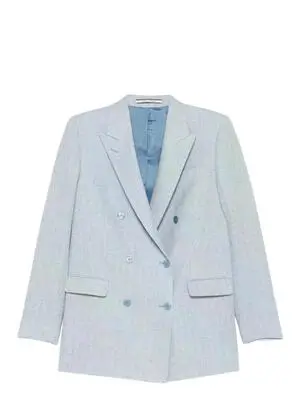 Tagliatore Double-breasted Blazer - Blue