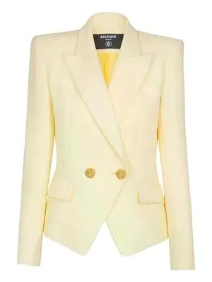 Balmain Double-button Blazer - Yellow