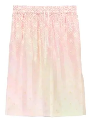 Casablanca Drawstring-fastening Midi Skirt - Pink