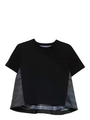 Sacai Boxy-fit T-shirt - Black