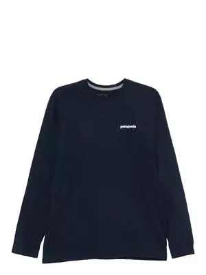 Patagonia Long Sleeve Graphic T-shirt - Blue