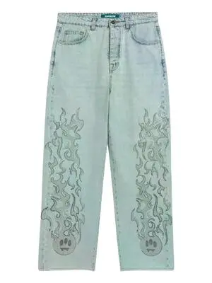 BARROW Rhinestone-Embellished Jeans