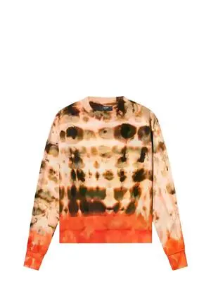 AMIRI Tie-Dye Crew-Neck Sweatshirt