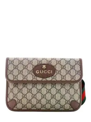 Gucci Neo Vintage Gg Coated Canvas Belt Bag - Brown