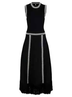 Johanna Ortiz Sleeveless Maxi Dress - Black