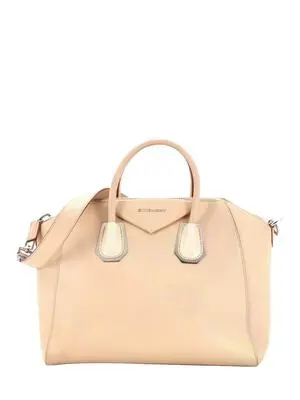 Givenchy Antigona Leather Satchel - Neutrals