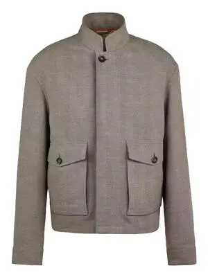 TOD'S Maxi-pockets Short Jacket - Neutrals