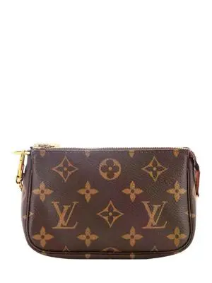 LOUIS VUITTON Pochette Accessoires Monogram Canvas - Brown