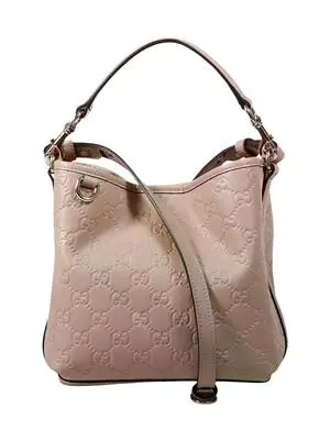 Gucci Gg Embossed Tote - Neutrals