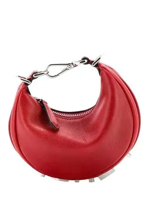 Fendi Graphy Nano Hobo Bag - Red