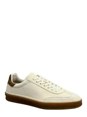 Loro Piana Tennis Walk Leather Sneakers - Neutrals