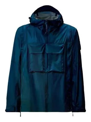 C.P. COMPANY Front-pockets Hooded Jacket - Blue