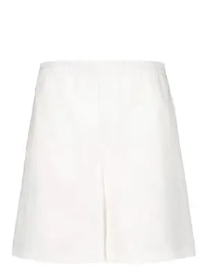 Gucci Elastic Linen Shorts - White