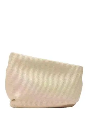 Marsèll Striped Clutch Bag Neutrals