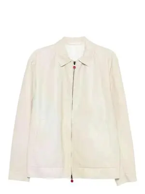 Kiton Reversible Jacket With Zip Fastening - Neutrals