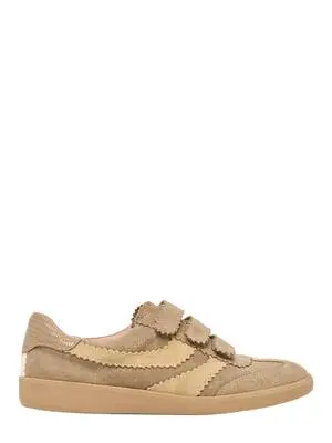 DOLCEVITA Merit Velcro Sneakers - Taupe Multi Leather