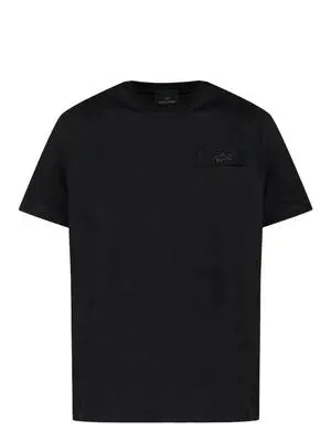 Paul & Shark Logo-detail T-shirt - Black