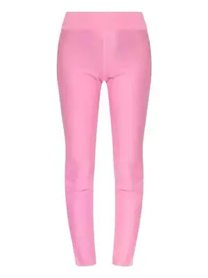 Versace Logo-detail Leggings - Pink