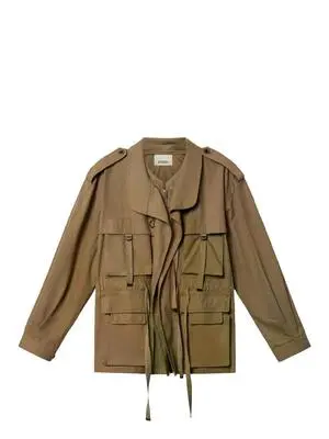 Isabel Marant Beriza Cargo-pockets Jacket - Brown