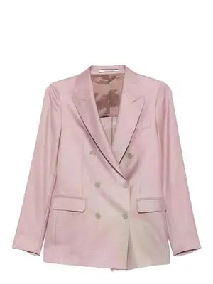 Tagliatore Double-breasted Blazer - Pink