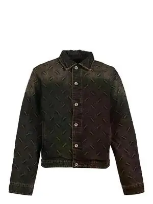 WHO DECIDES WAR BY EV BRAVADO Patterned Button Jacket
