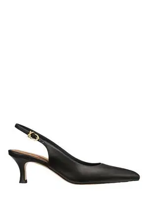 MARGAUX LONNBERG The Colette Slingbacks - Black Nappa