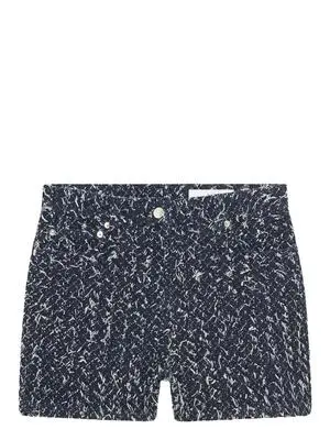 IRO PARIS Valentin Tweed Denim Shorts
