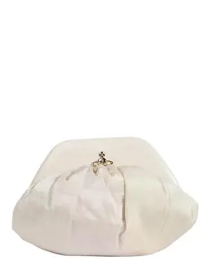 VIVIENNE WESTWOOD Brooke Clutch Bag - Neutrals