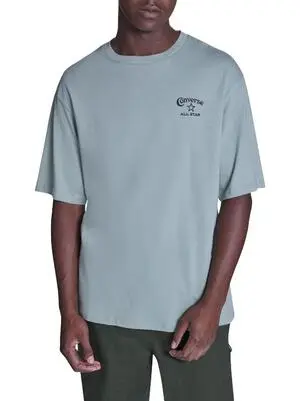 CONVERSE Heritage Wordmark Relaxed T-shirt Thyme Again