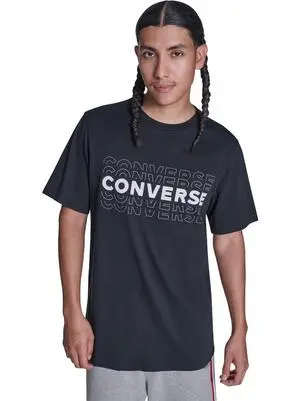CONVERSE Outlines T-shirt - Converse Black