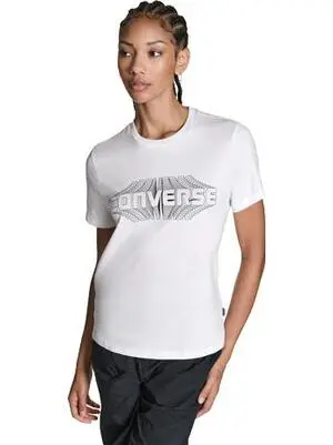 CONVERSE Multiplied T-shirt - White 10a