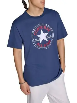 CONVERSE Chuck Taylor All Star Logo T-shirt Converse Navy